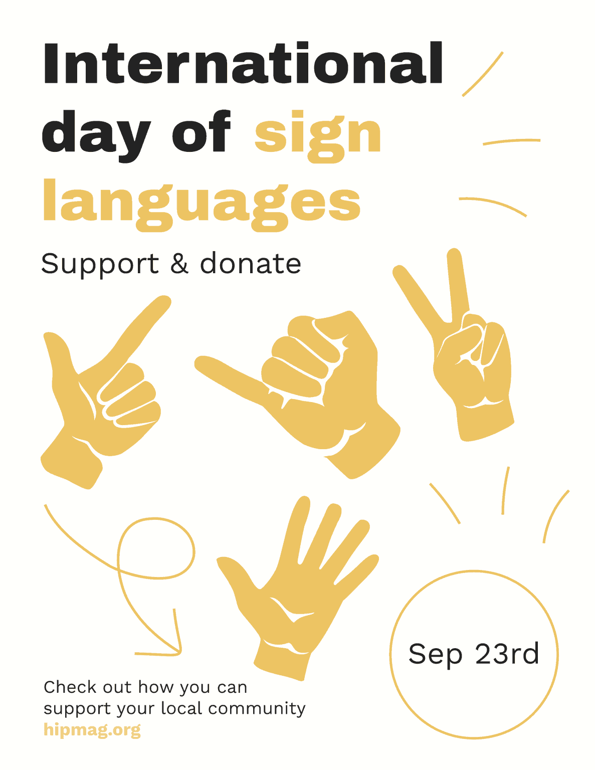 Hands That Speak: Celebrating International Day of Sign Languages - HiP ...